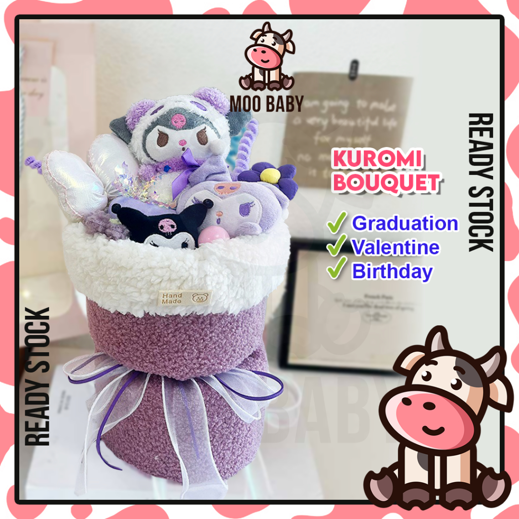 ⭐Moo Baby Konvokesyen Bouquet Kuromi Konvo Graduation Gift for Girl ...