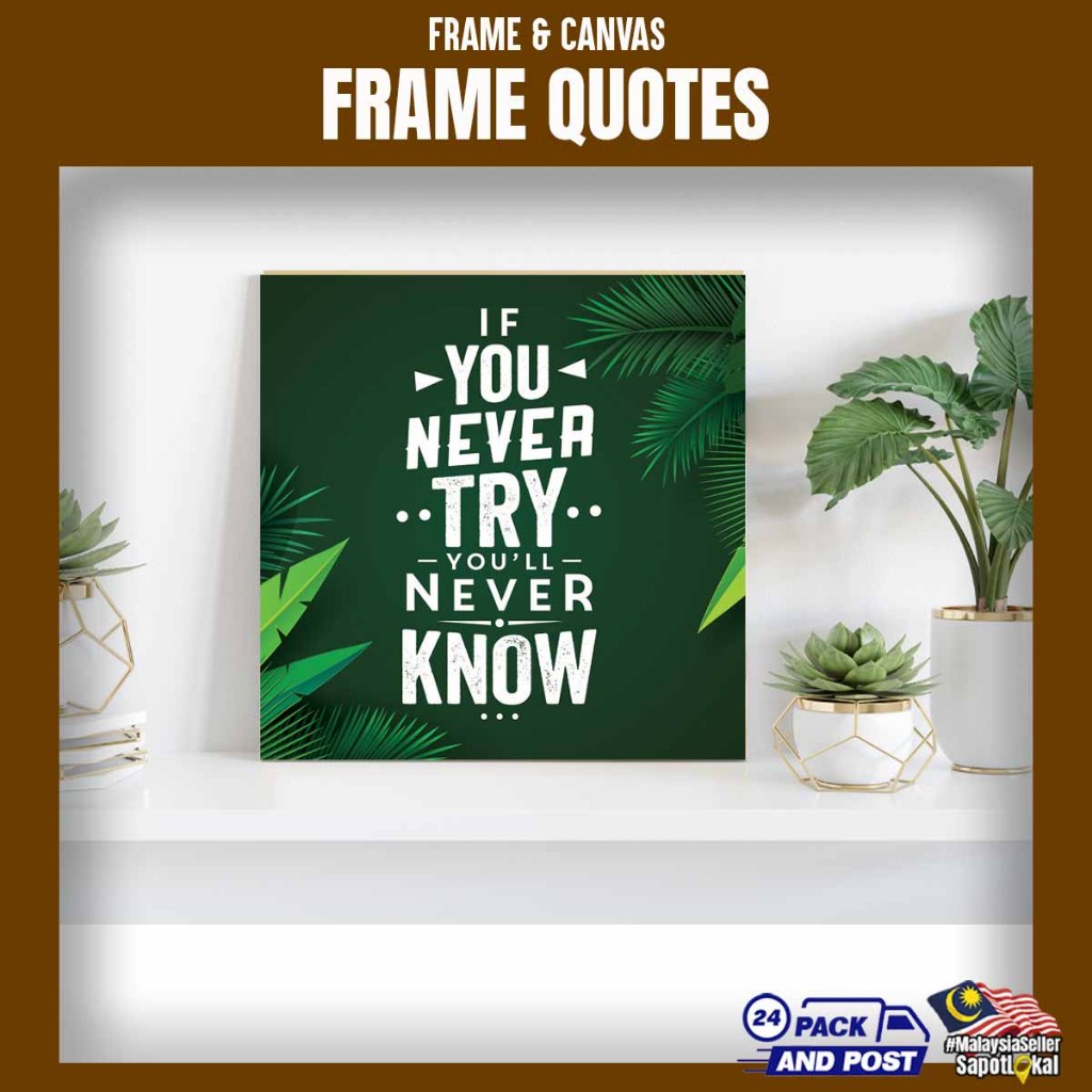 Frame Canvas MOTIVATION QUOTES For Study Mood / Good Vibe / Positive ...