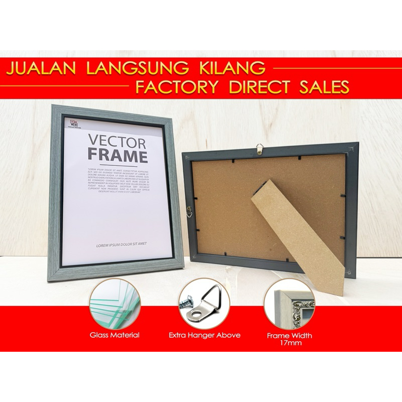 4R 6R 8R A4 Modern Design Wood Photo Frame Simple Fresh Design Modern ...