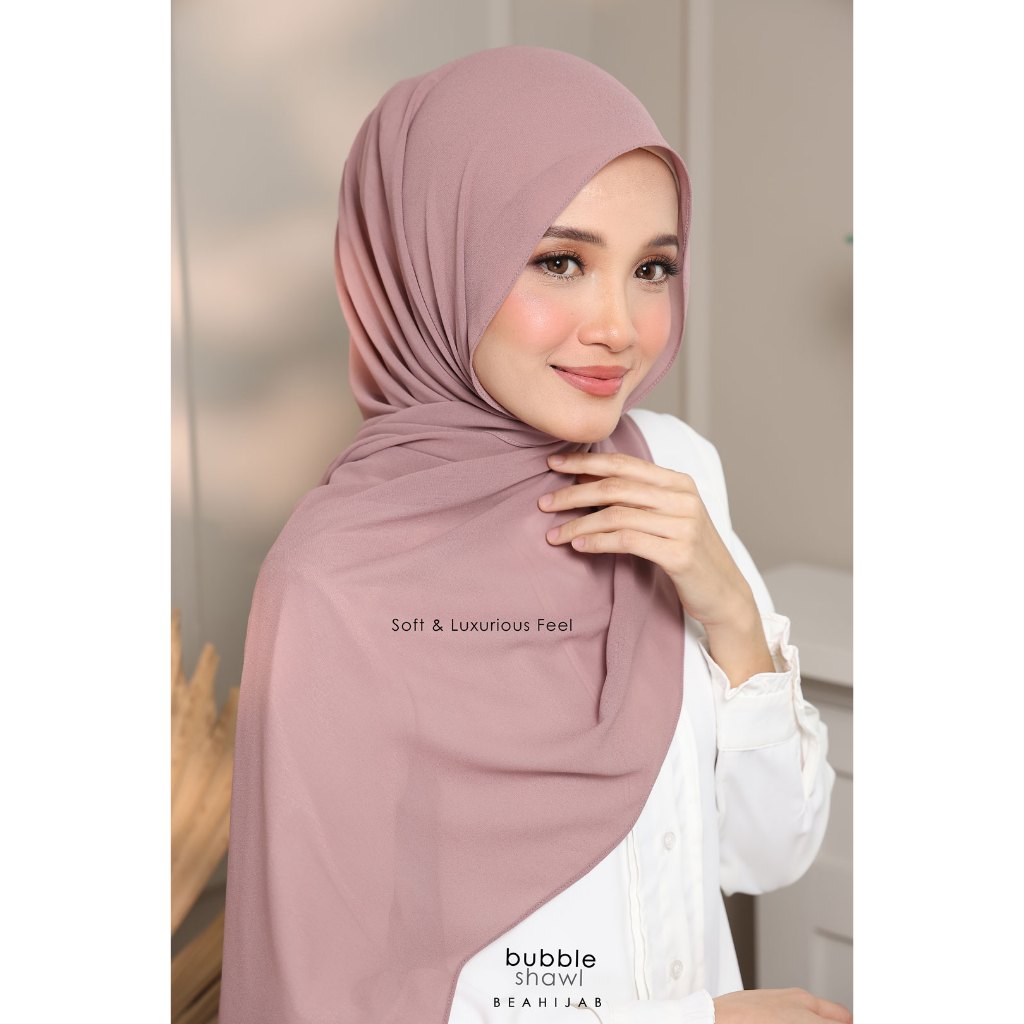 Bubble Shawl Premium Soft Chiffon (extra flowy) | Shopee Malaysia