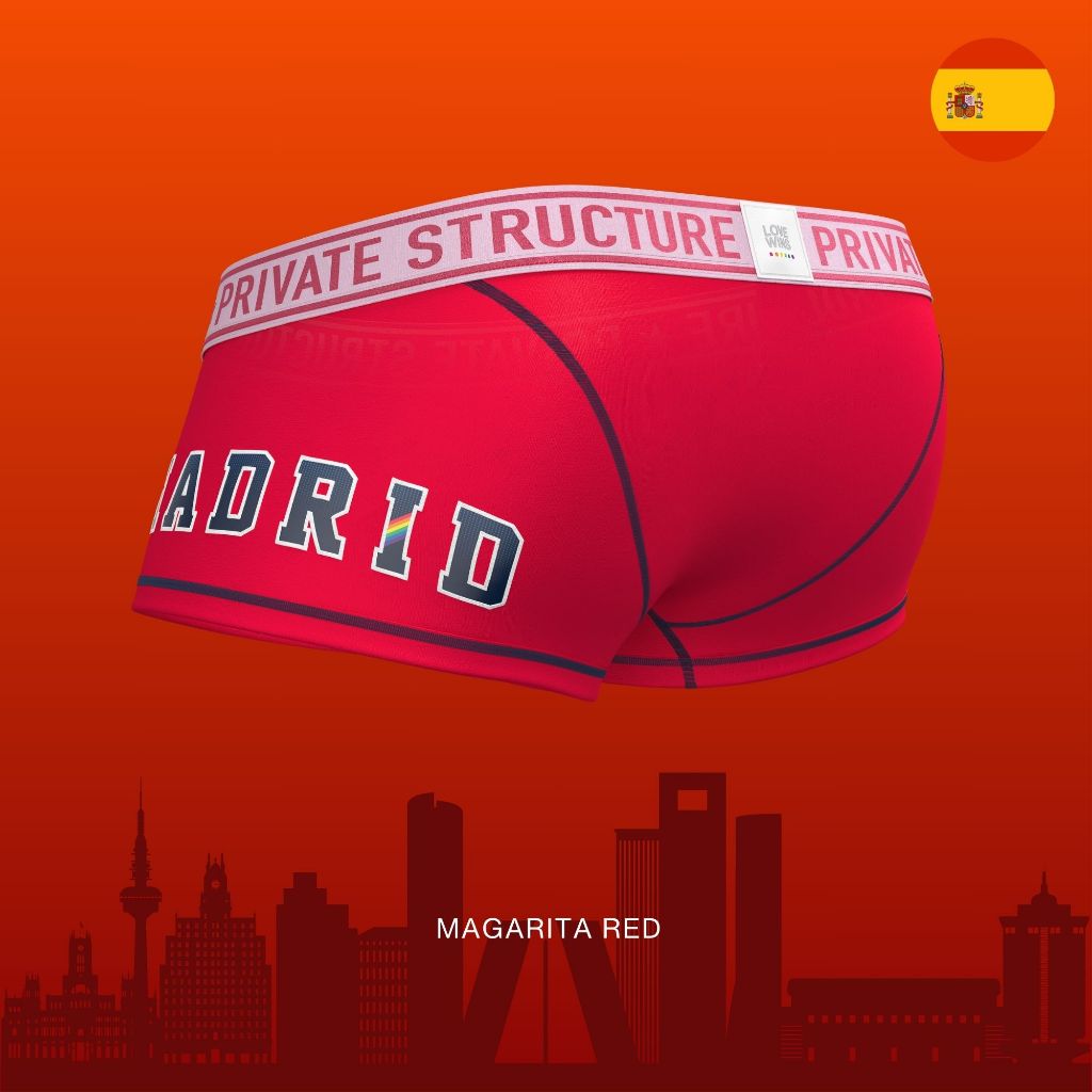 Private Structure PRD Limited Men Underwear - Margarita Red 4498 ...