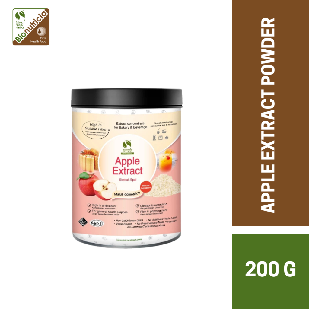 Bionutricia Red Apple Extract Powder (200g) | Shopee Malaysia