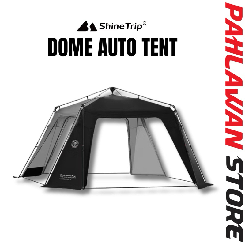Shinetrip A502 Dome Auto Dome Tent Large Tactical Canopy Living Hall ...