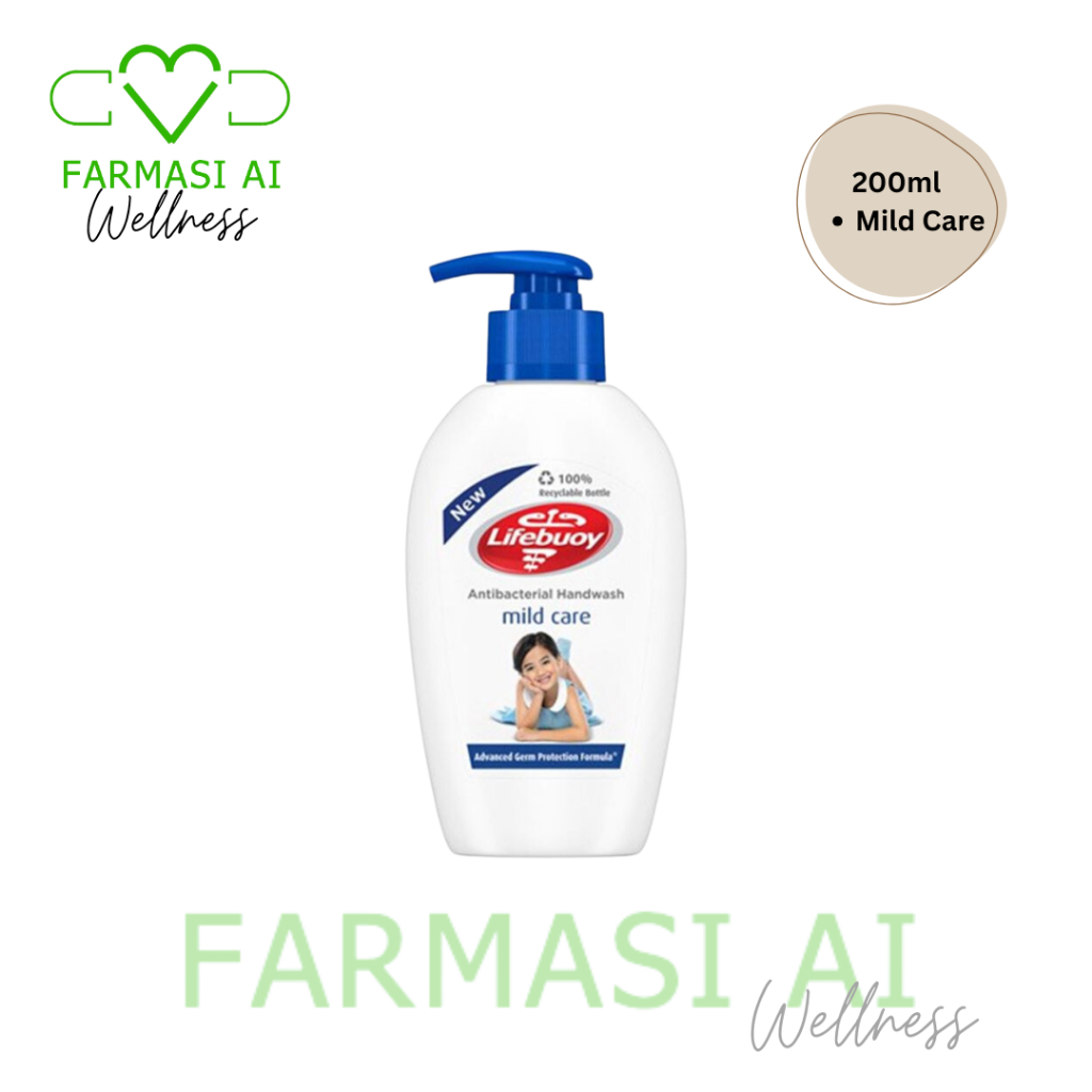 Lifebuoy Antibacterial Handwash Mild Care 200ml (Exp Date: 01/2026) | Shopee Malaysia
