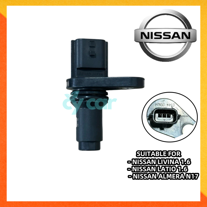 NISSAN LIVINA 1.6 LATIO 1.6 ALMERA N17 NV200 CRANK SHAFT SENSOR ...