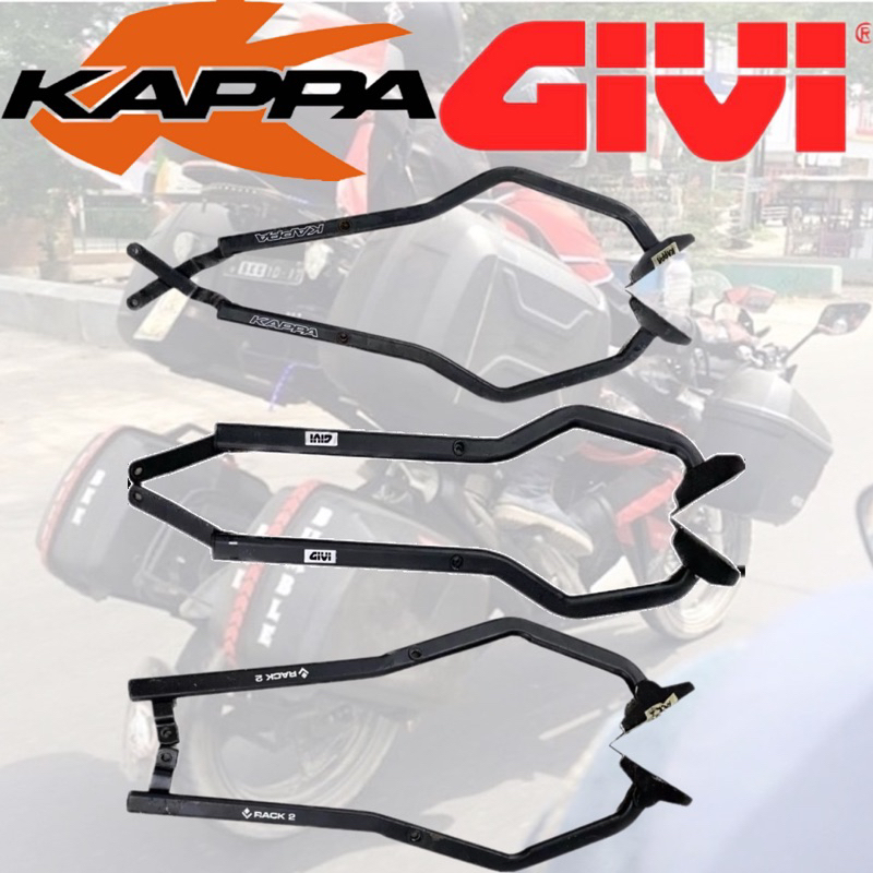 SECOND HAND】 MONORACK GIVI KAPPA RACK 2 HEAVY DUTY FOR Y15ZR LC135 ...