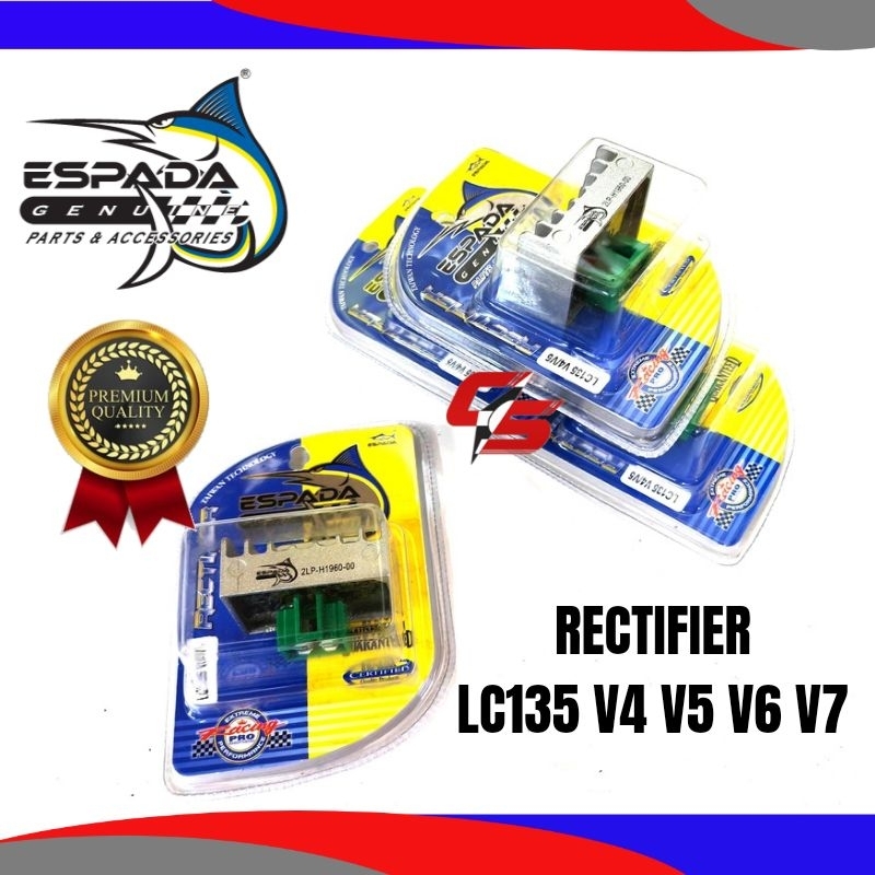 RECTIFIER KATAB REGULATOR ESPADA & OKO LC135 135LC V4 V5 V6 V7 | Shopee ...