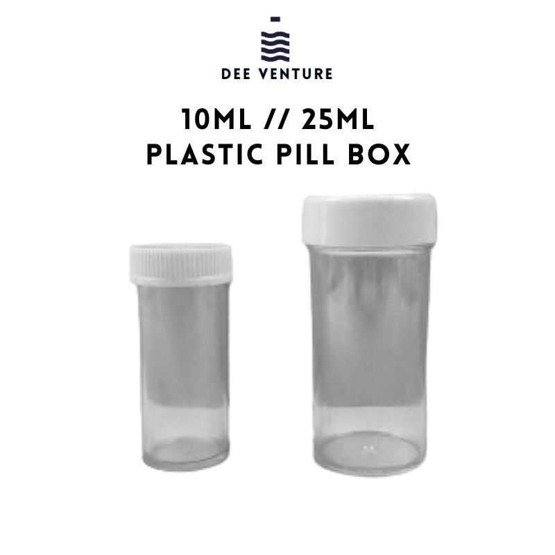 10ml 15ml 25ml Pill Box/ Transparent Plastic Container/ Baking ...