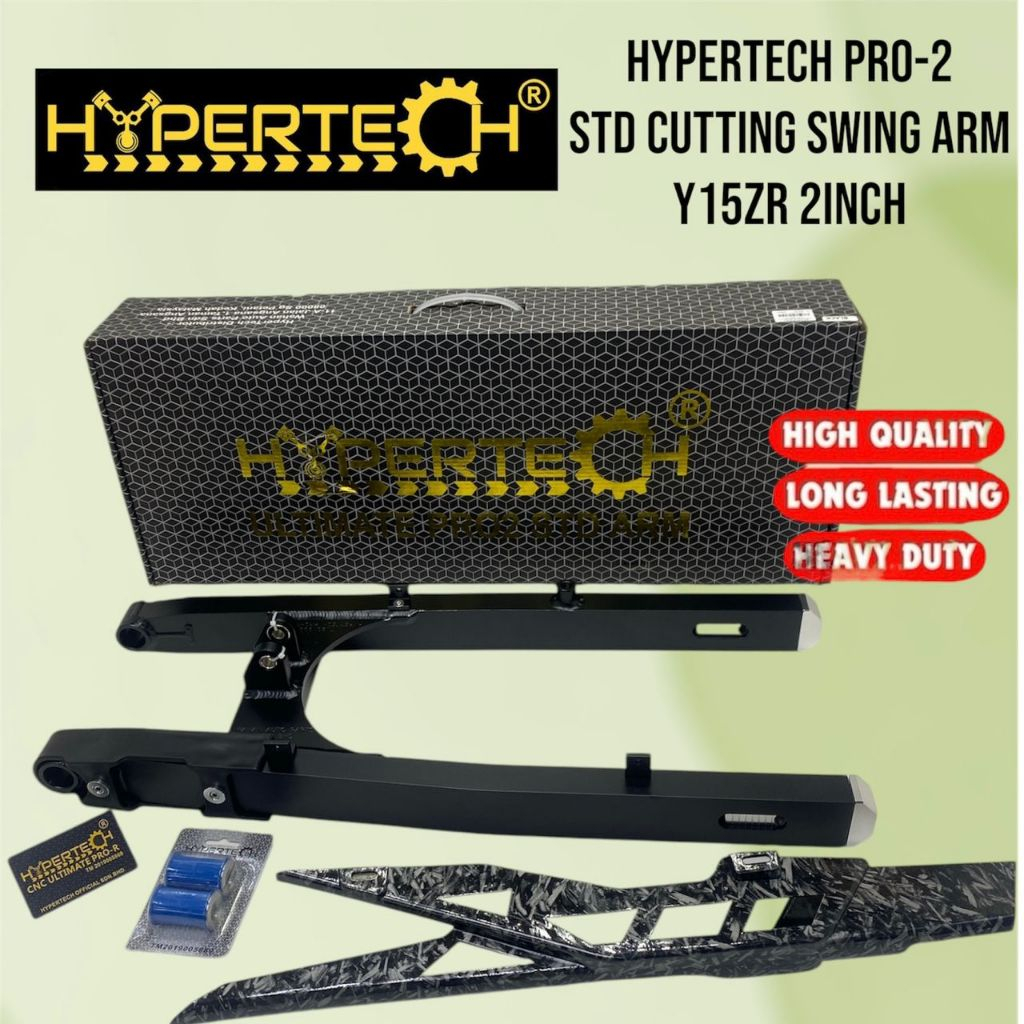 HYPERTECH STD CUTTING ALLOY SWING ARM Y15ZR PANJANG +2 INCI | Shopee Malaysia