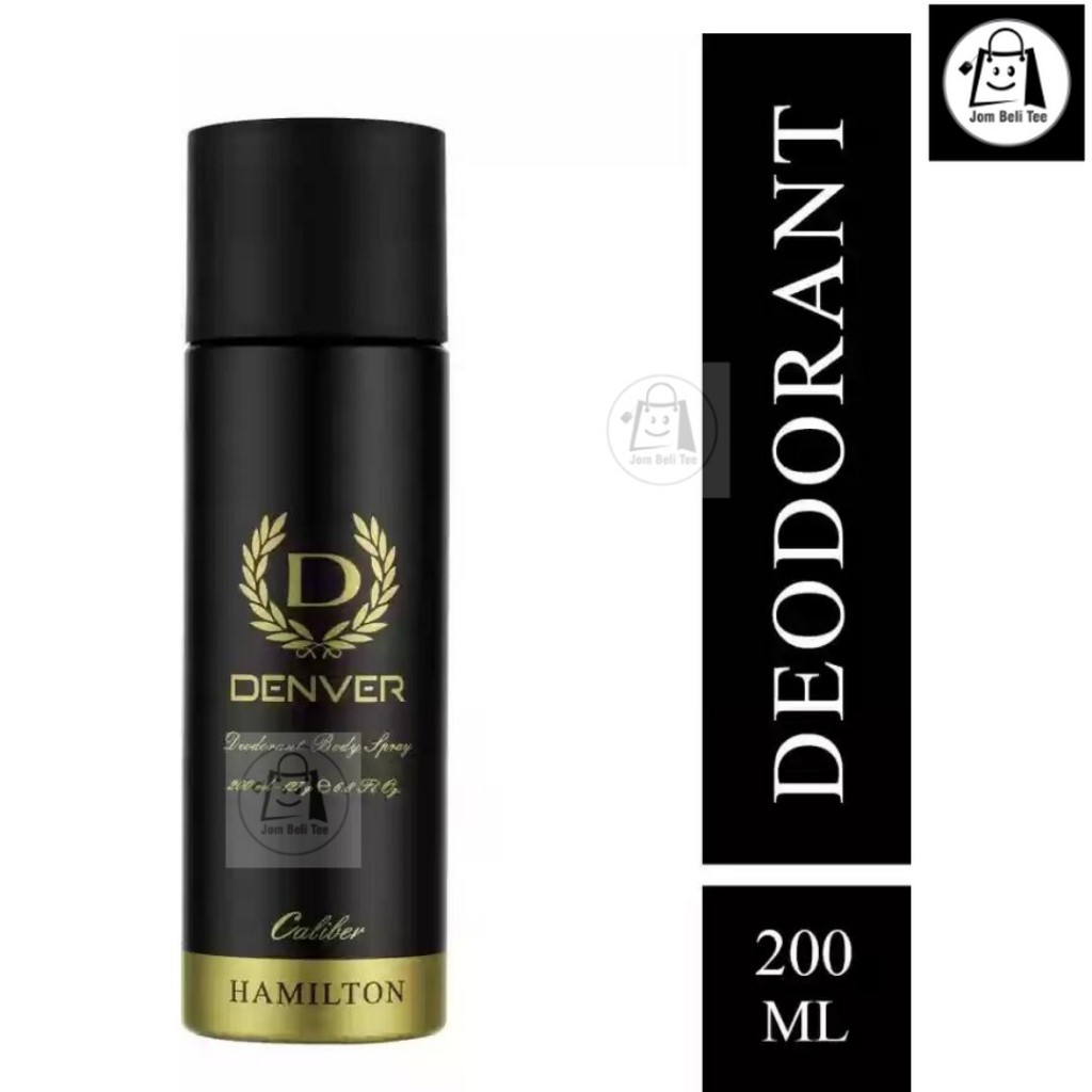 Denver Hamilton CALIBER 200ML Men Body Spray | Shopee Malaysia