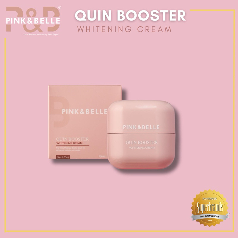 QUIN BOOSTER WHITENING CREAM PINK&BELLE (50GM) | Shopee Malaysia