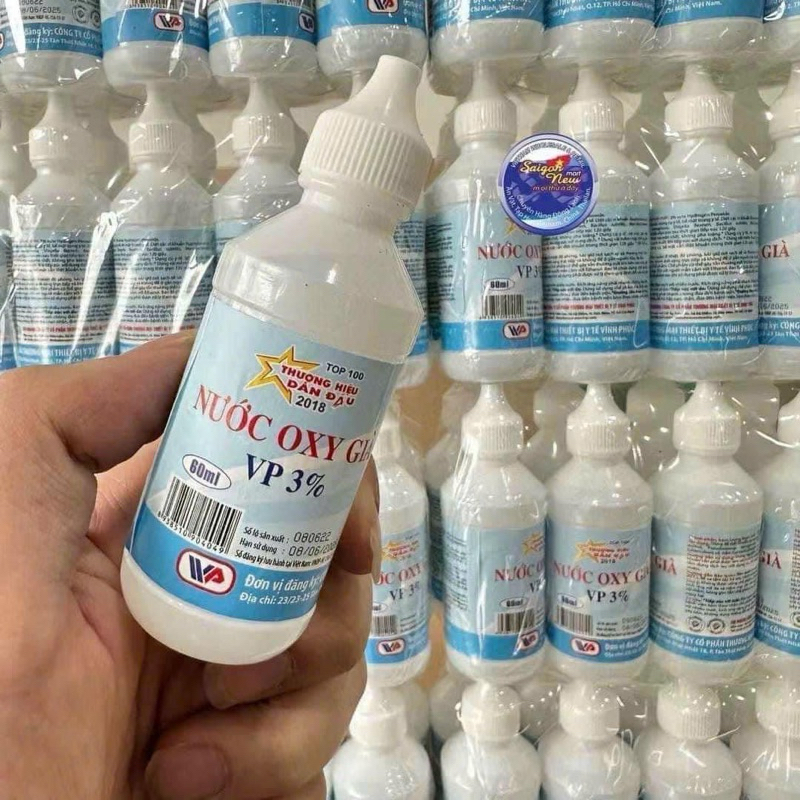 Nuoc Oxy Gia VP 3% - Antiseptic Water 60ml | Shopee Malaysia