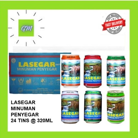 LASEGAR MINUMAN PENYEGAR 24 TINS @ 320ML | Shopee Malaysia