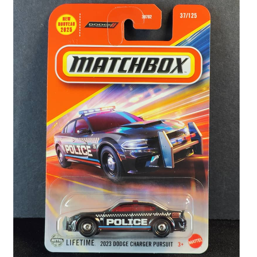 Matchbox 2023 Dodge Charger Pursuit - Police (37/125 - 2025) - New for ...