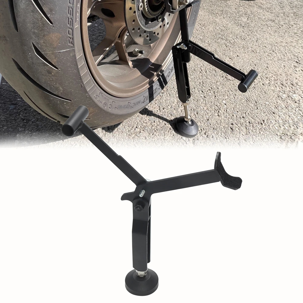 Motorcycle Paddock Stand Lipat Pocket Foldable Single Side Rear Wheel ...