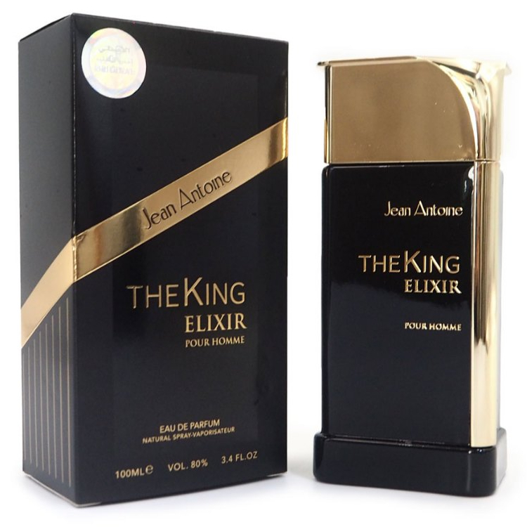 THE KING ELIXIR POUR HOMME 100ML EAU DE PARFUM BY JEAN ANTOINE[ new ...