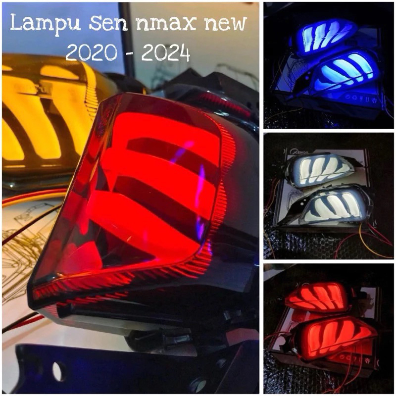 NMAX V1 LAMPU SIGNAL LED DAY LIGHT LED FRONT SIGNAL NMAX V1 SIKNAL ...
