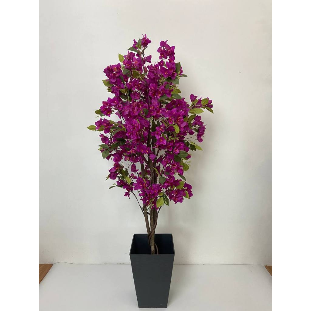 Pokok Bunga Kertas Ungu Hiasan / Premium Artificial Bougainvillea ...