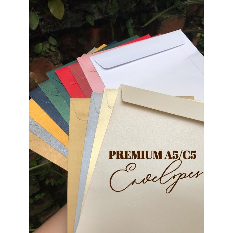 A5/C5 Envelopes / 信封 / Sampul Surat / மேலுறைகளை for Weddings / VIP ...
