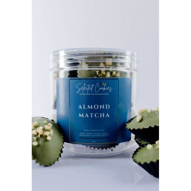BISKUT RAYA PREMIUM ALMOND MATCHA | Shopee Malaysia