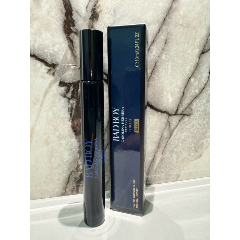 100% Authentic Miniature Spray/Carolina Herrera Badboy Cobalt Elixir ...