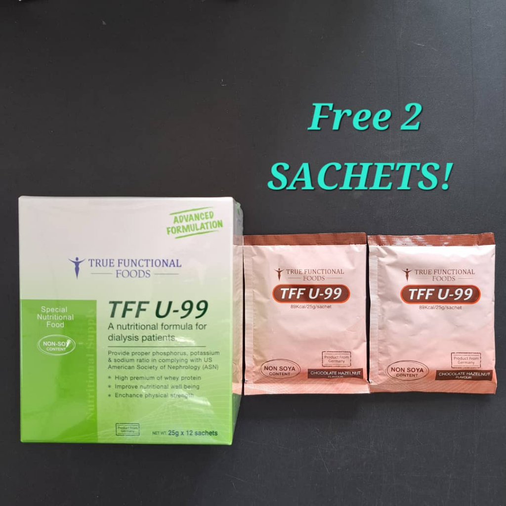 (FREE EXTRA 2 SACHETS!) TRUE FUNCTIONAL FOODS TFF U-99 POWDER 25G X 12S ...