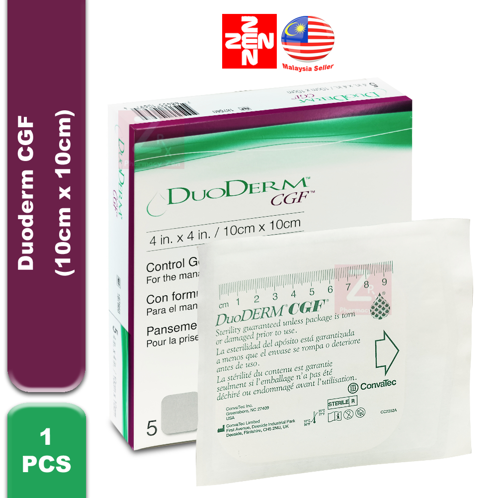 [1 PC] Duoderm CGF Dressing 10cm x 10cm (1 piece) | Shopee Malaysia