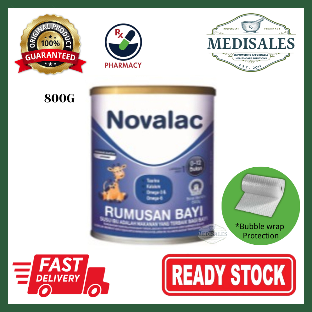 NOVALAC STEP 1 INFANT FORMULA 800G (1-12 MONTHS) EXP 08/2027 | Shopee Malaysia