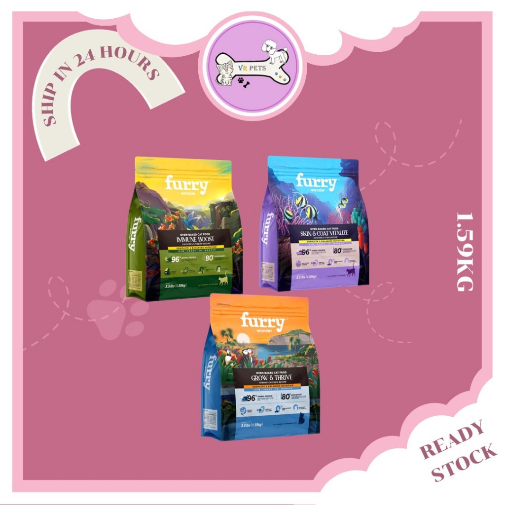Furry Wonder Oven Baked Cat Food (1.59kg) | Shopee Malaysia