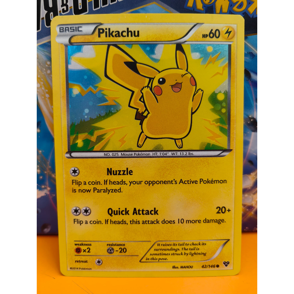 Pikachu - 42/146 (2014 Movie Promo) Sealed - Miscellaneous Cards ...