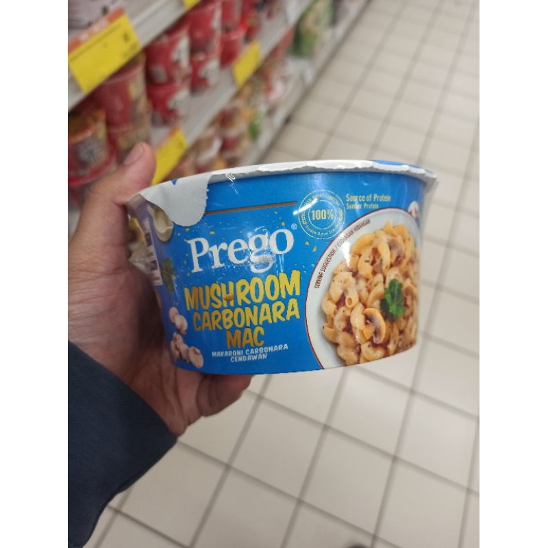 PREGO Instant Macaroni Mushroom Carbonara 70g | Shopee Malaysia