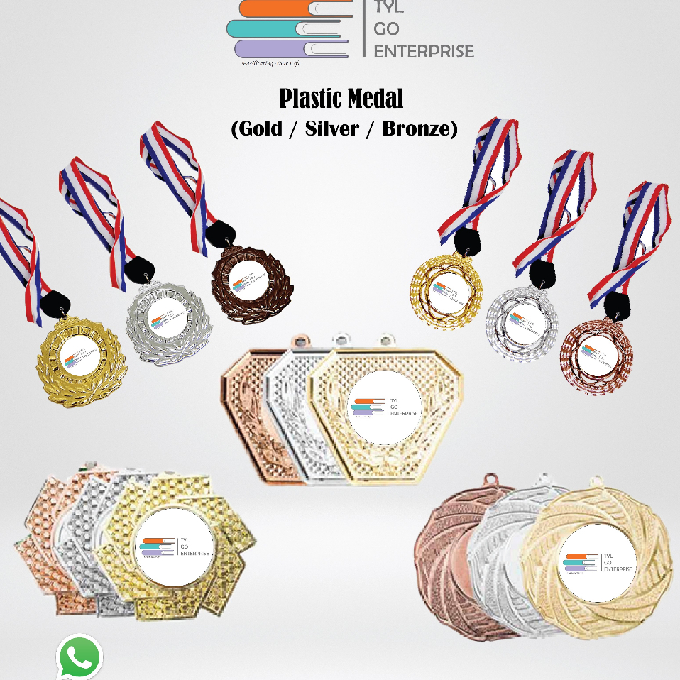 Plastic Hanging Medal with Lanyard/Johan/Cenderamata/Hadiah/Award ...