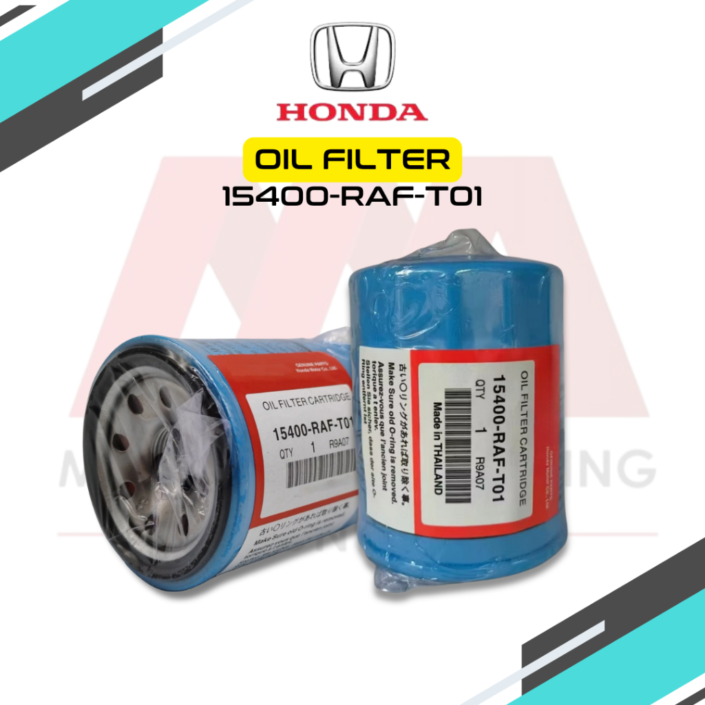 HONDA CITY CIVIC ACCORD JAZZ CRV HRV OIL FILTER PENAPIS MINYAK (15400 ...