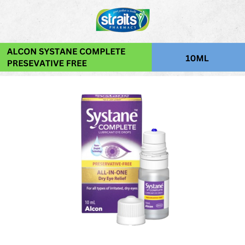 Systane Complete MDPF PRESERVATIVE FREE Eye Drop 10ml | Shopee Malaysia