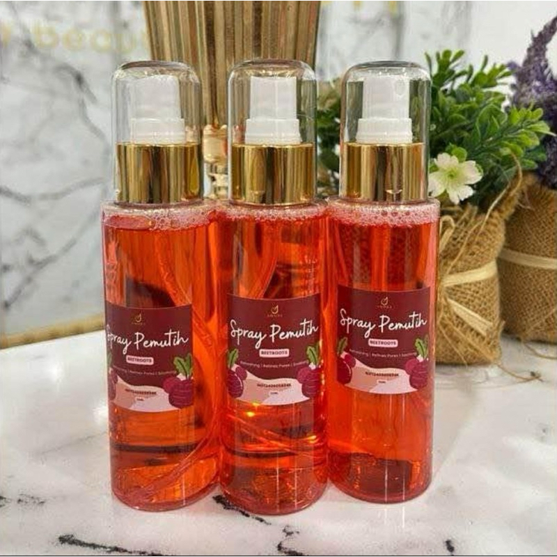 ORIGINAL💯💕AMORA SPRAY PEMUTIH BEETROOT EXTRACT 100ML | Shopee Malaysia