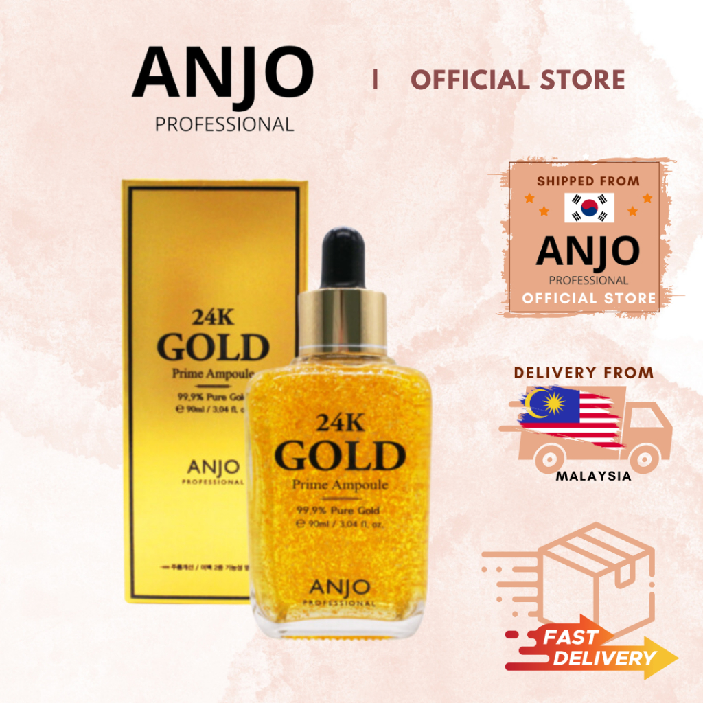 ANJO Professional 24K Gold Prime Ampoule (90ml) | Shopee Malaysia