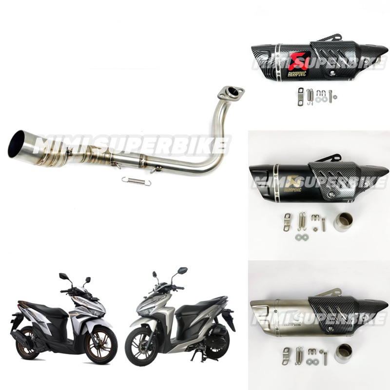 HONDA VARIO125 VARIO150 VARIO 28MM - 51MM RACING EXHAUST MANIFOLD ...