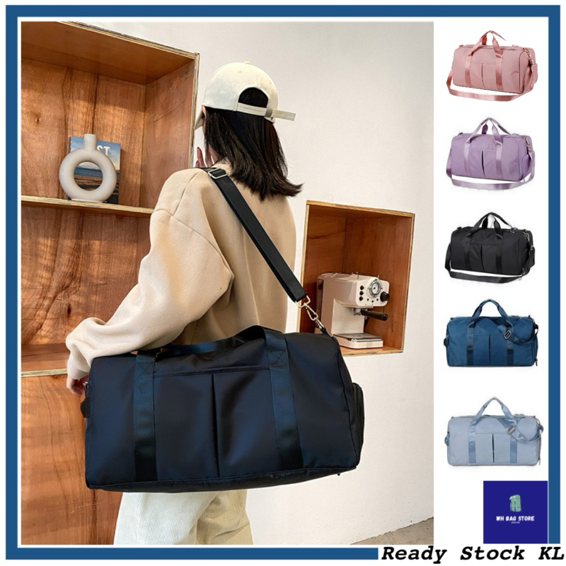 Travel Bag Beg Balik Kampung Gym Bag Handcarry Luggage Travel Beg Beg ...