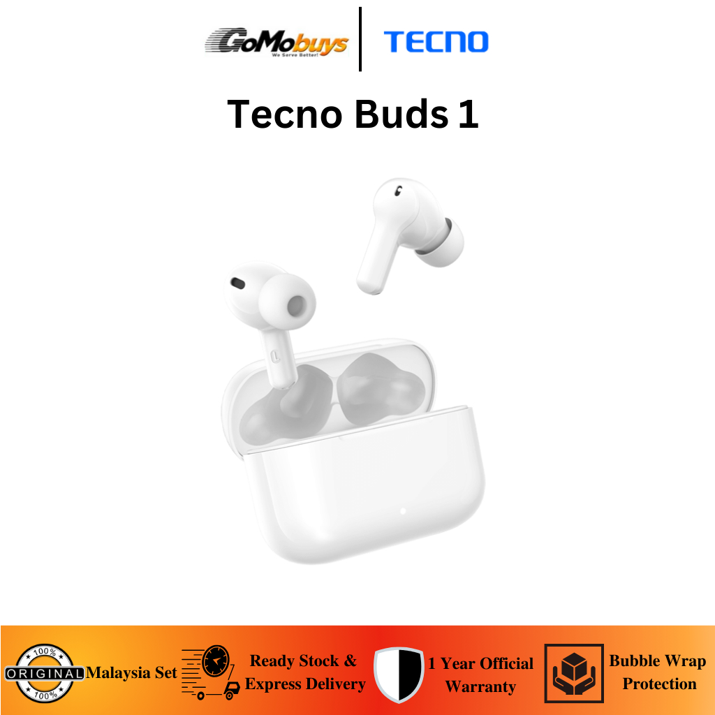 TECNO TWS True Wireless Stereo Sound Buds 1 | Shopee Malaysia