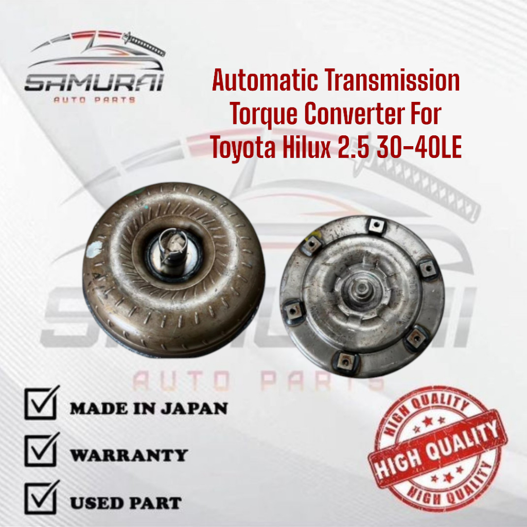Toyota Hilux 2.5 30-40LE Automatic Transmission Torque Converter ...
