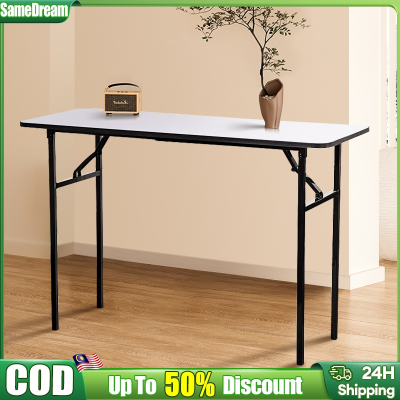 Meja Lipat Folding Table Meja Murah No Need Assemble Table Office ...