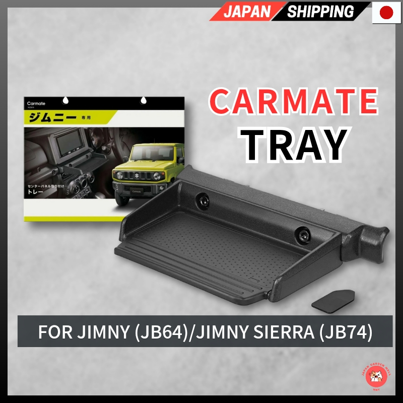 CARMATE Tray for Jimny (JB64)/Jimny Sierra (JB74) with Non-Slip Mat Direct from JAPAN | Shopee ...