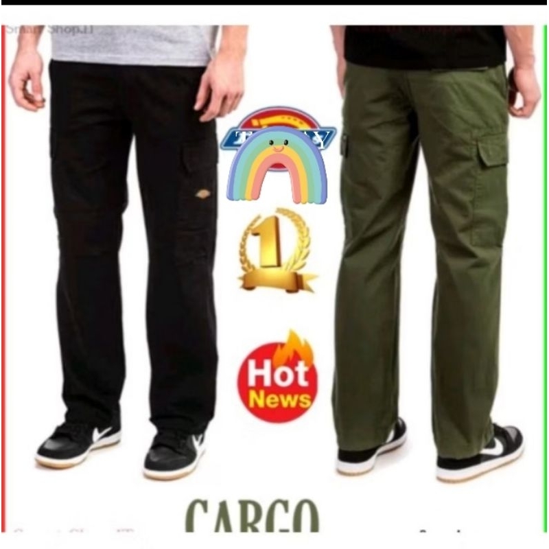 Straightcut Seluar Cargo Pants Men [28-40]Seluar Cargo Lelaki Cutting ...