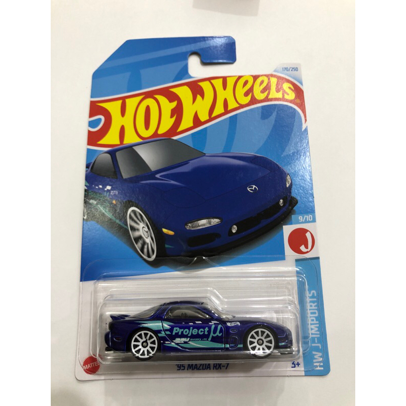 Hot Wheels ‘95 MAZDA RX-7 (Blue) | Shopee Malaysia