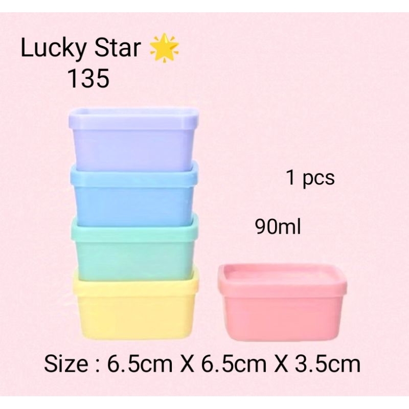 Mini Food Container 90ml ( 1 pcs ) Random Colour ( Ready Stock ...