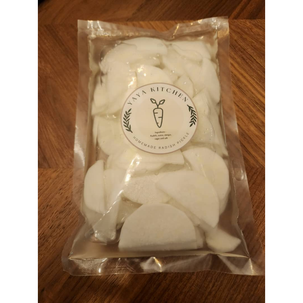 Halal Homemade Danmuji White Radish Pickle by Yaya's Kitchen/Korean ...