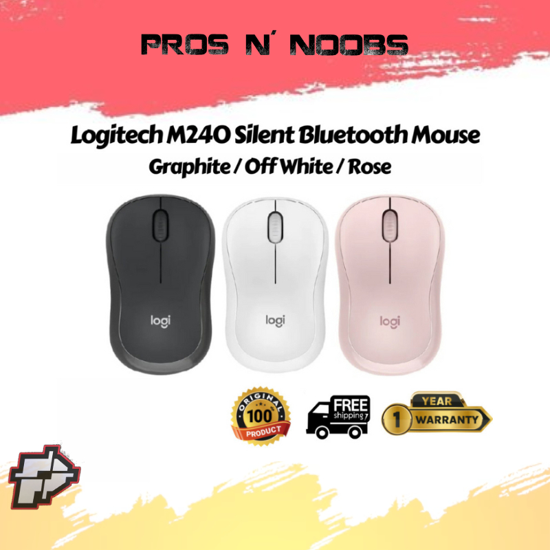 Logitech M240 Silent Wireless Bluetooth Mouse | Shopee Malaysia