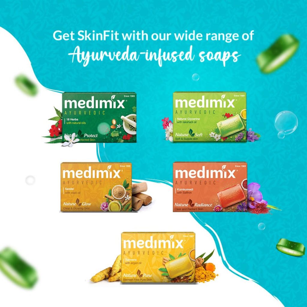 4+1 - Medimix Ayurvedic Soap 125g - Buy4 Get1 Free | Classic, Sandal ...