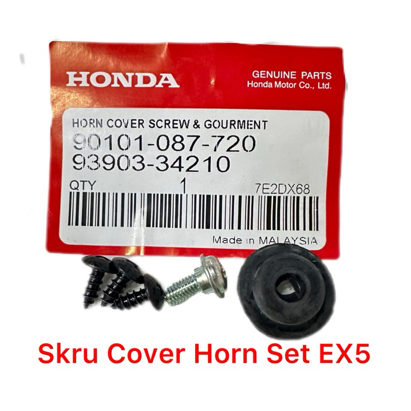 Honda EX5 Dream Skru Getah Cover Horn / Grommet Top Covers (1 Set ...