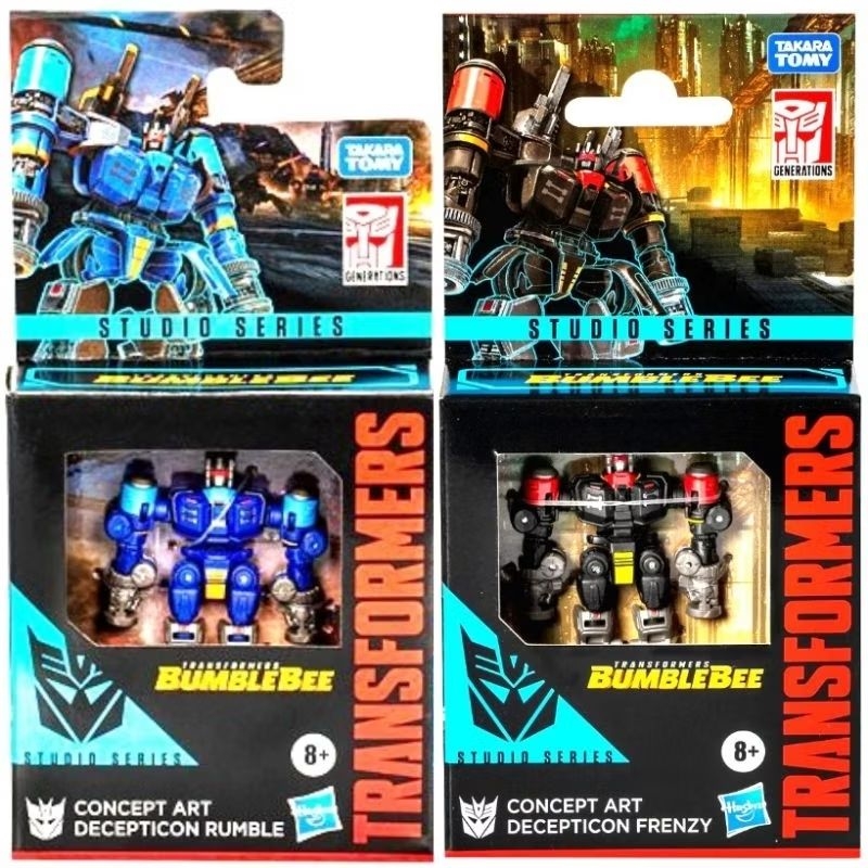 Transformers Studio Series Core Mohawk Rumble Frenzy Concept Art ...
